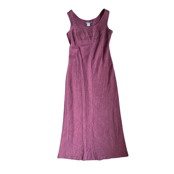 Isabella Bird | Dresses | Vtg Isabella Bird 0 Linen Maxi Dress 6 ...